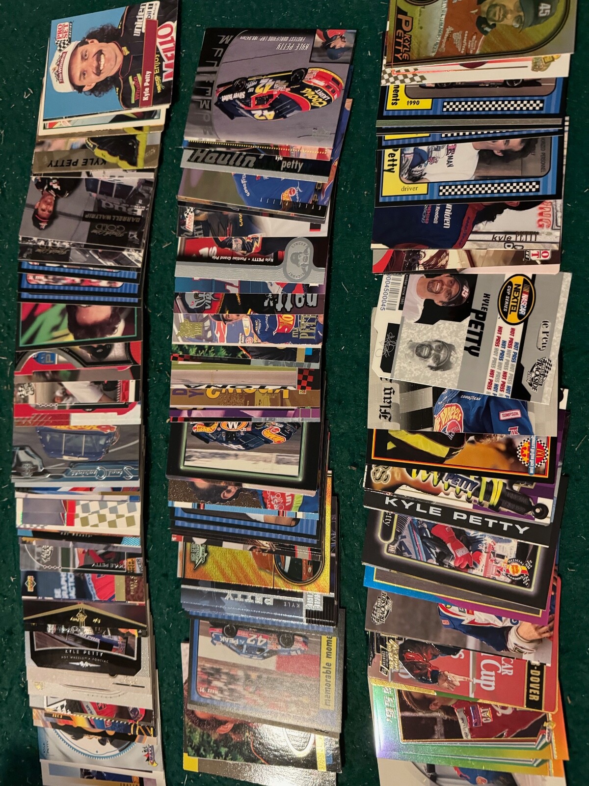 Huge Lot of Kyle Petty NASCAR Racing Cards: 200-Count Box Full! | eBay