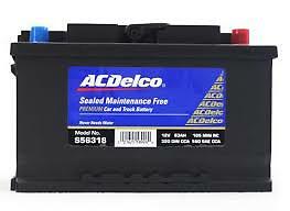 AcDelco Premium Battery S56318 / DIN65LMF / 357 / MF66 / DIN66MF / 3662 ...
