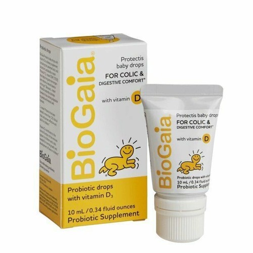Biogaia Protectis Probiotic Baby Drops with Vitamin D3 Colic Relief ...