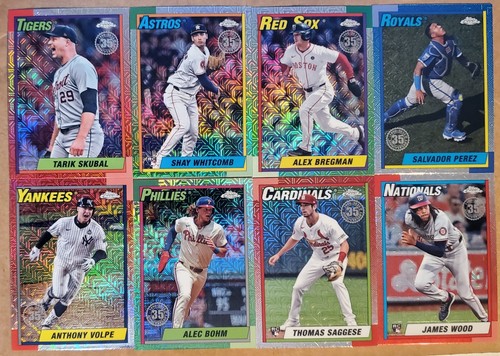 2025 Topps Series 2 Silver Pack 1990 Topps Chrome Mojo - Complete Your ...