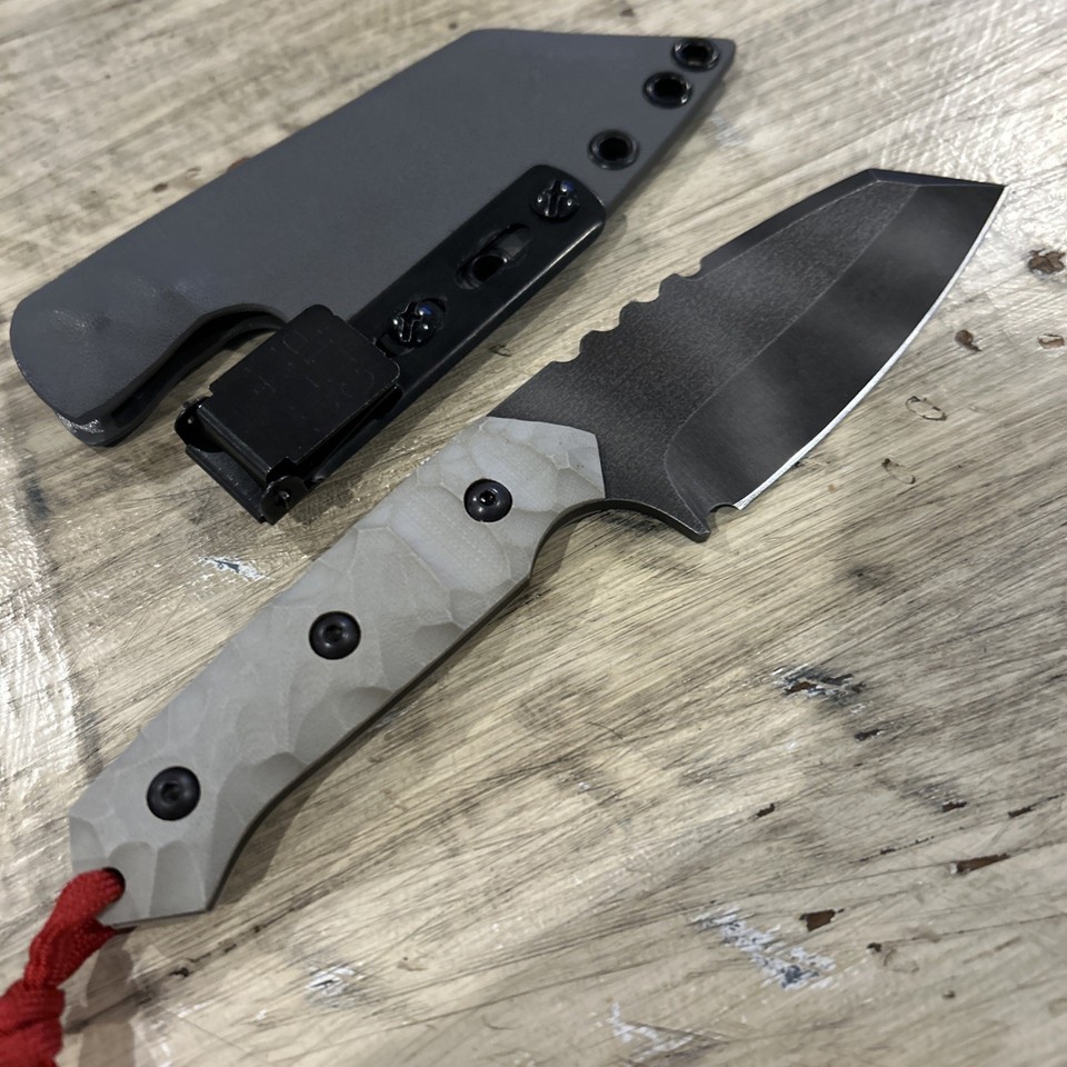 Tactical Pterodactyl Knives Full Size Raptor Cruwear G10 Scales | eBay