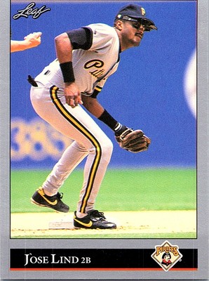 Jose Lind 1992 Leaf #175 Pittsburgh Pirates | eBay