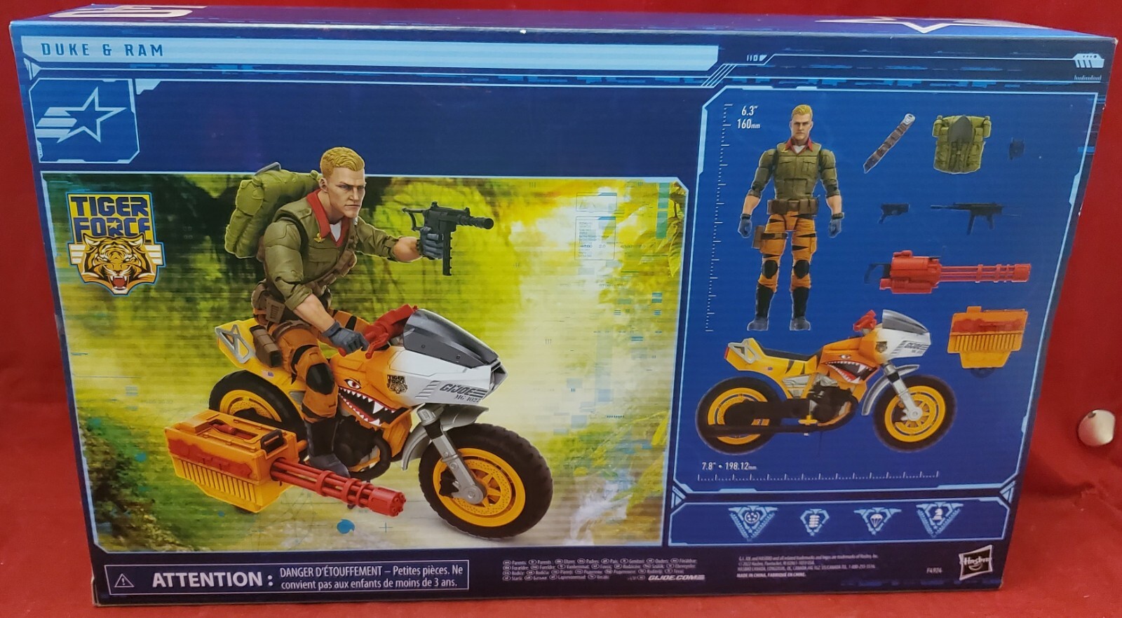 G.I. Joe Classified Series Tiger Force Duke & RAM Action Figure and ...