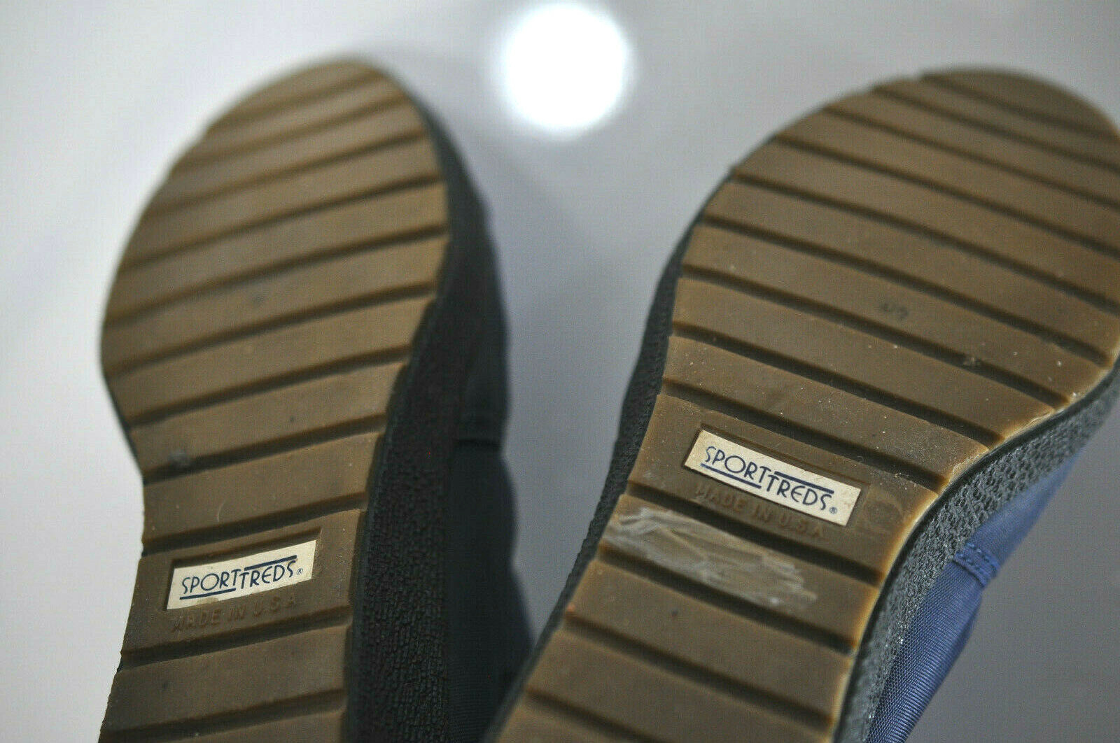 Vintage Sport Treds Womens blue boots made in USA size 8 | eBay