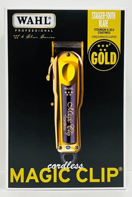 Wahl Professional 5 Star Gold Cordless Hair Clipper (8148-700) for sale ...