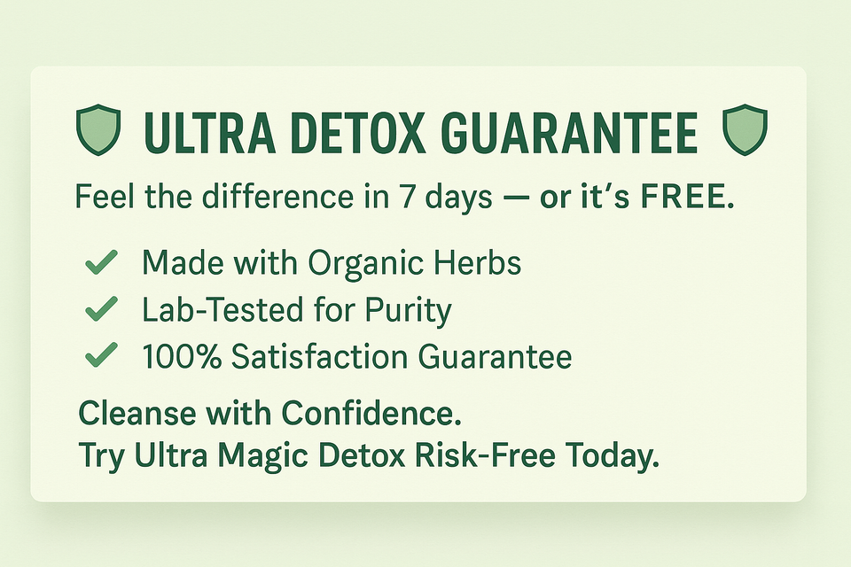 Ultra Magic Detox™ 7-Day Cleanse - Full Body Herbal THC Detox Kit & System Flush | eBay