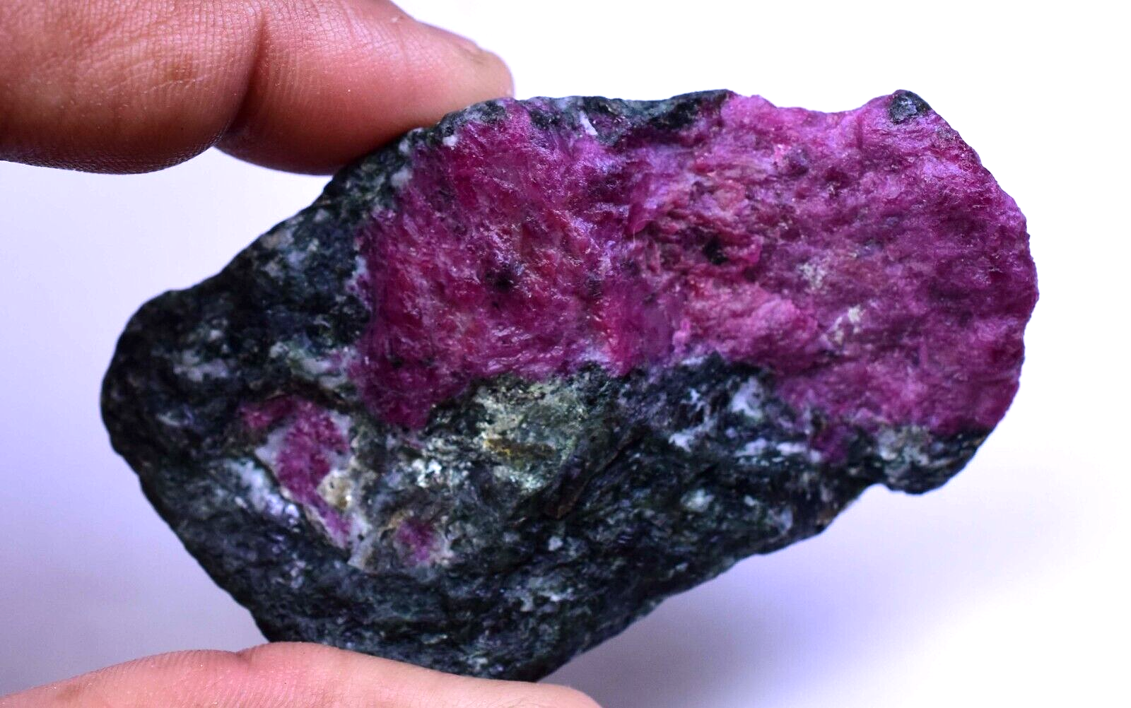 100% Natural African Ruby in Zoisite 348.40 Ct Earth-Mined Certified ...