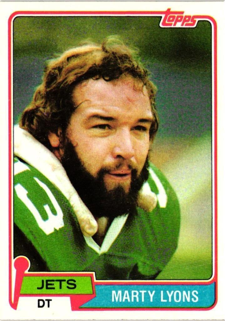 MARTY LYONS 1981 Topps FB #238 BUY ANY 2 ITEMS FOR 50% OFF ...