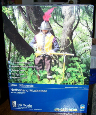 IGNITE Netherlands Musketeer XVII Century Time Silhouette 1:6 1/6 RARE ...