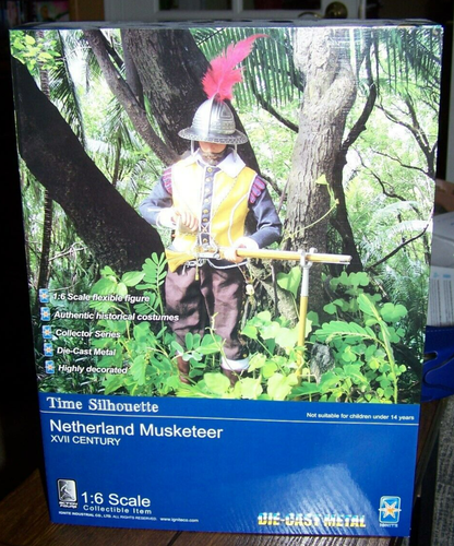 IGNITE Netherlands Musketeer XVII Century Time Silhouette 1:6 1/6 RARE ...
