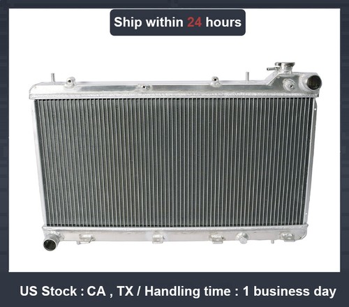 Aluminum Radiator For Subaru 2004-2008 Forester&1993-1998 Impreza Gc8 2 ...