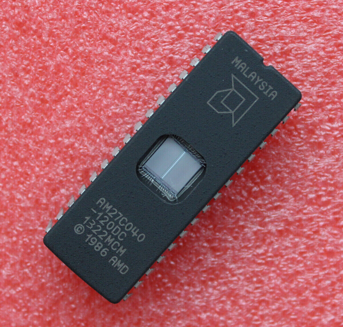 10PCS AM27C040-120DC 32PINS 27C040 UV EPROM 4M DIP32 GOOD QUALITY AMD ...