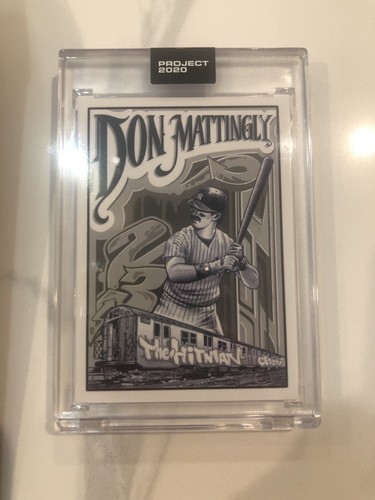 Topps Project 2020 NY Yankees Don Mattingly 1984 Topps By Mister ...