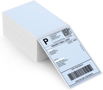 6x4" 100x150mm Direct Thermal Postage Label Shipping Labels 500/stack ...