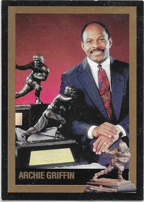 ARCHIE GRIFFIN 1993 Heisman card #41 Ohio State Buckeyes Football EX+ ...