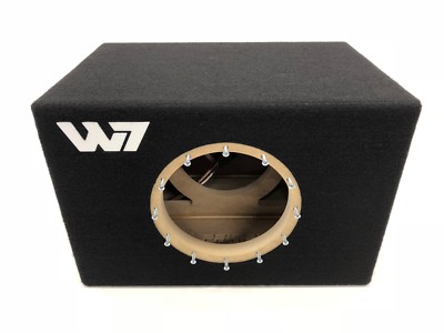 JL Audio 8W7 AE sealed subwoofer box with white plexi logo | eBay