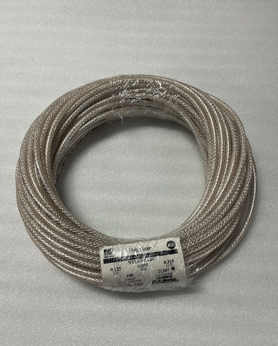 New Nylobrade 1000076-100 Clear Braid Reinforced PVC Hose 100ft | eBay