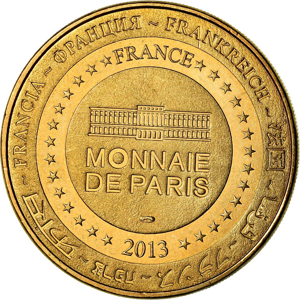 [#782906] France, Token, Touristic token, Locronan - Eglise Saint Ronan ...