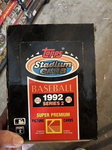 1992 Topps Stadium Club Baseball Series 2 Box - 36 Sealed Packs | eBay
