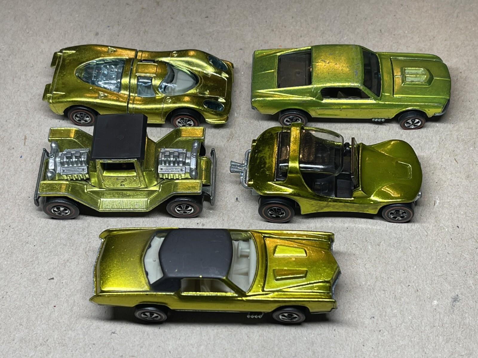 Hot Wheels Redlines Lot of 5 Great Condition Beauties. | eBay