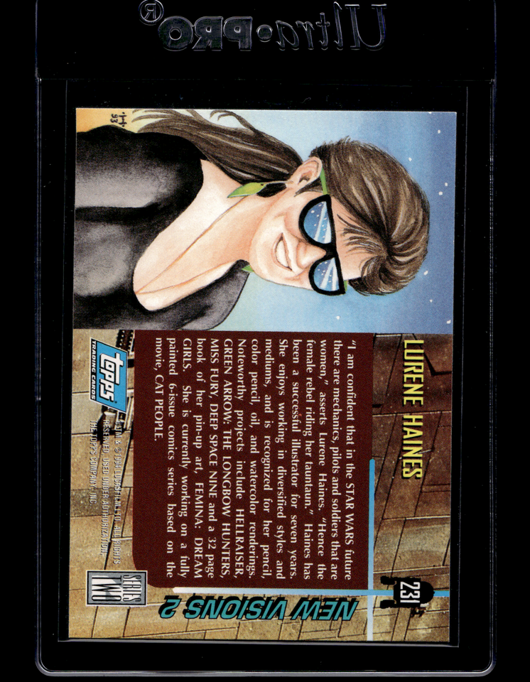 1994 Topps Star Wars Galaxy Series 2 - #231 Lurene Haines - Rebel ...