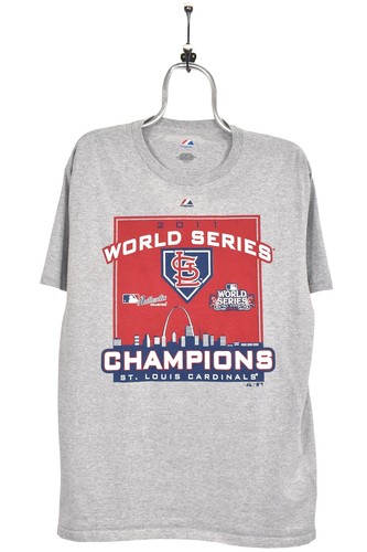 Modern World Series shirt, 2011 MLB grey graphic tee - AU Large | eBay ...