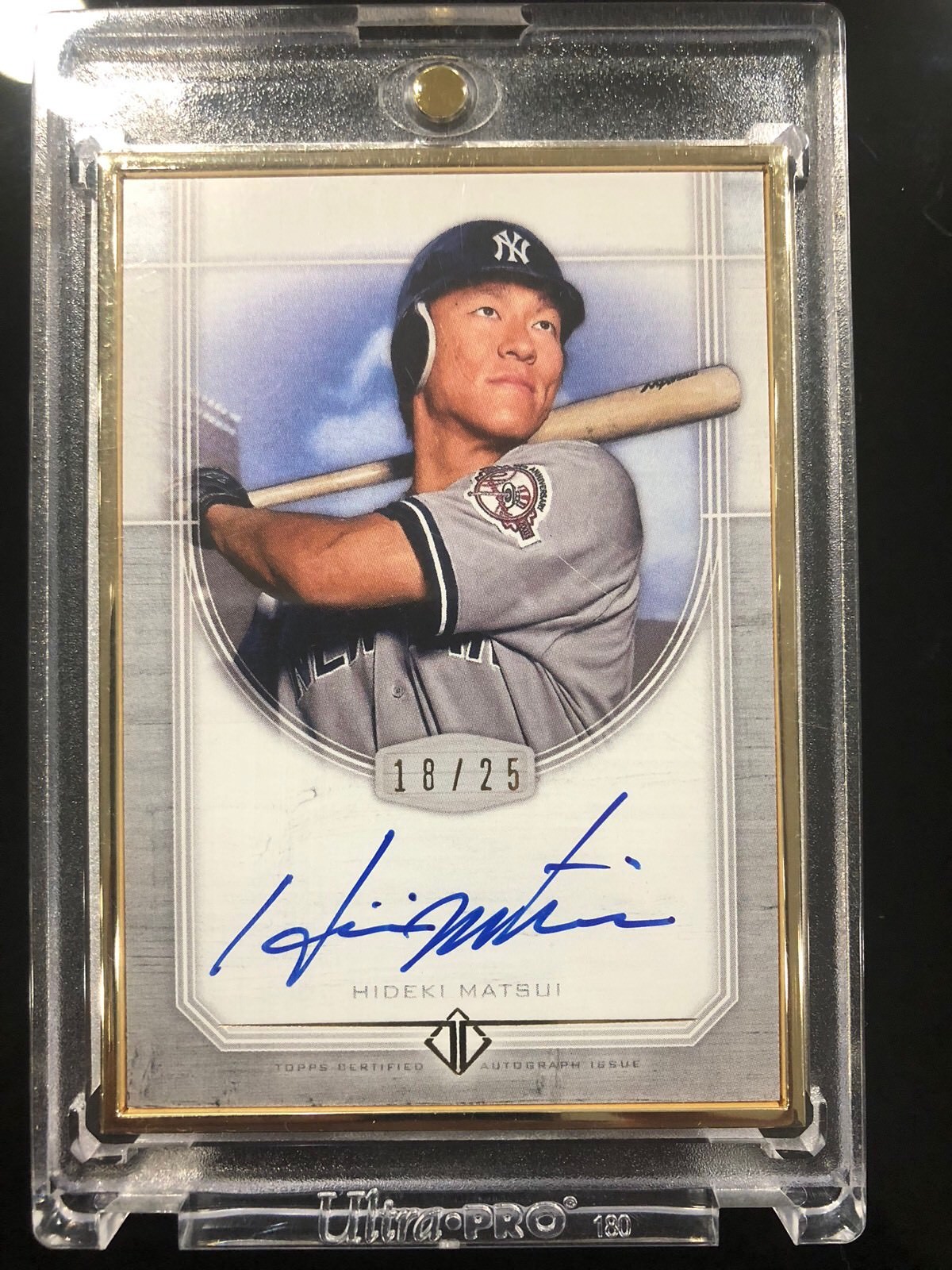 2017 Transcendent Baseball Hideki Matsui Autograph 18/25 New York ...