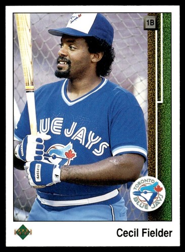 1989 Upper Deck #364 Cecil Fielder Toronto Blue Jays | eBay