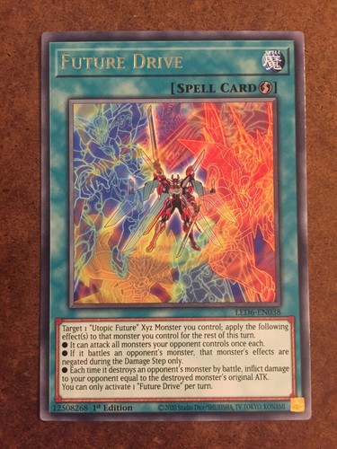 Future Drive LED6-EN038 Rare Yugioh Spell Card | eBay