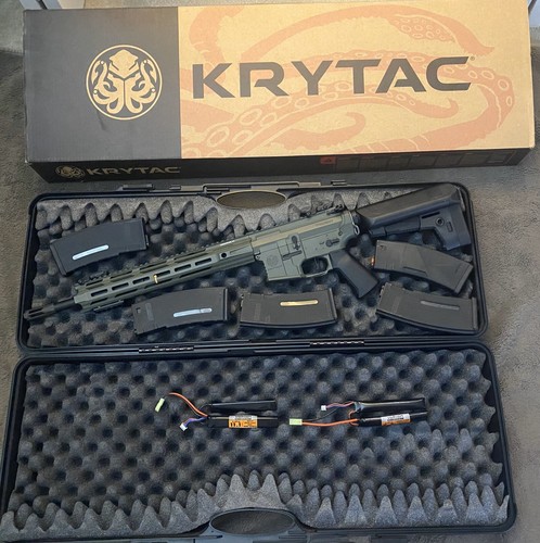Close to New - KRYTAC Trident Mk2 SPR - Airsoft DMR, 5 Mags, 2 ...