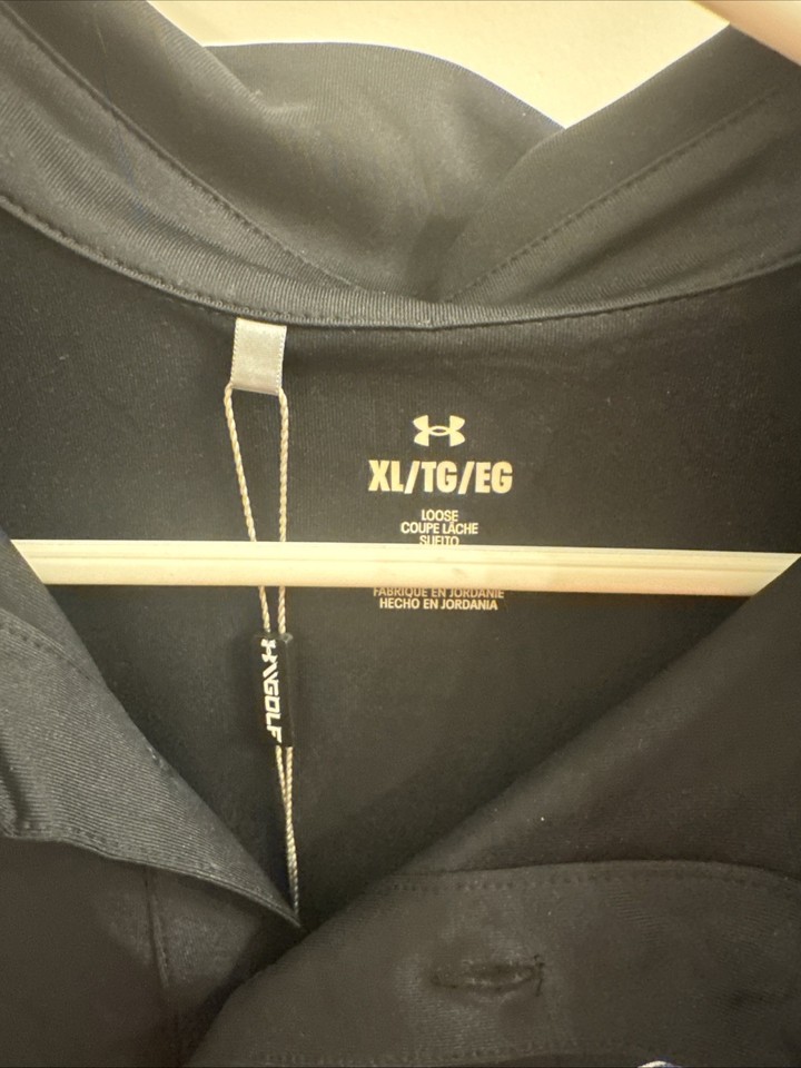 Under Armour 20204 NCAA DII Football Championship Polo Black NWT | eBay