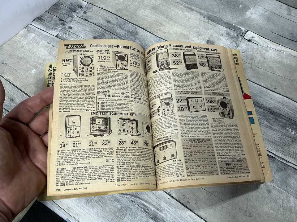 1970 Lafayette Radio Electronics Catalog Amplifiers Receivers Ham Short ...