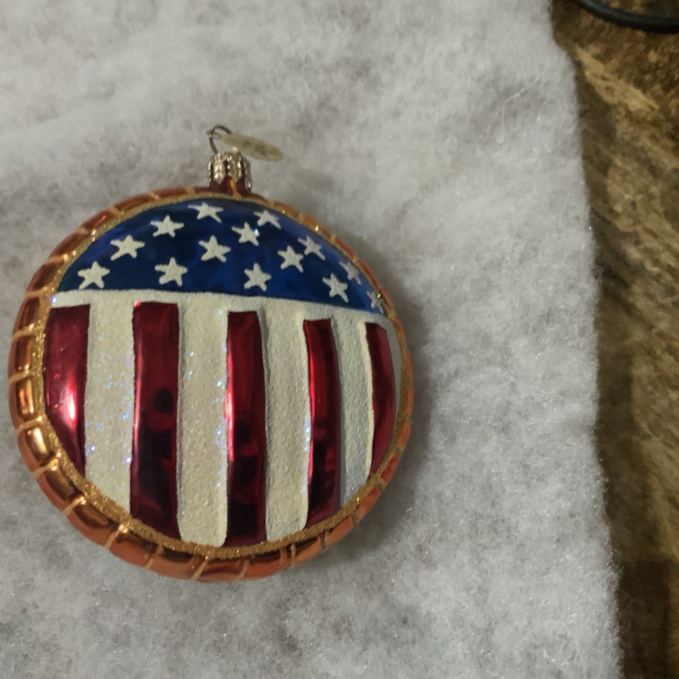 Christopher Radko Lady Liberty Red White Blue Ornament LET LIBERTY ...