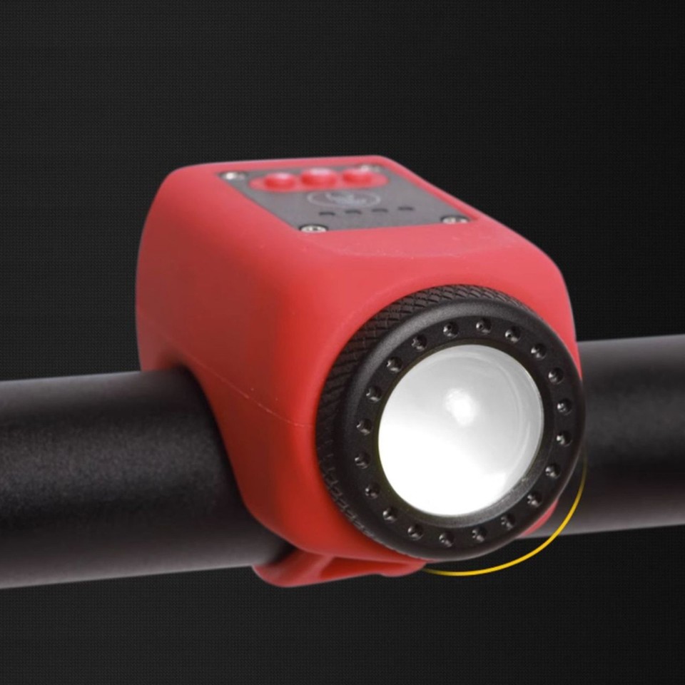 Bicycle Horns Cycling Handlebar Mountain Bike Bell Electronic Horn Bell ...