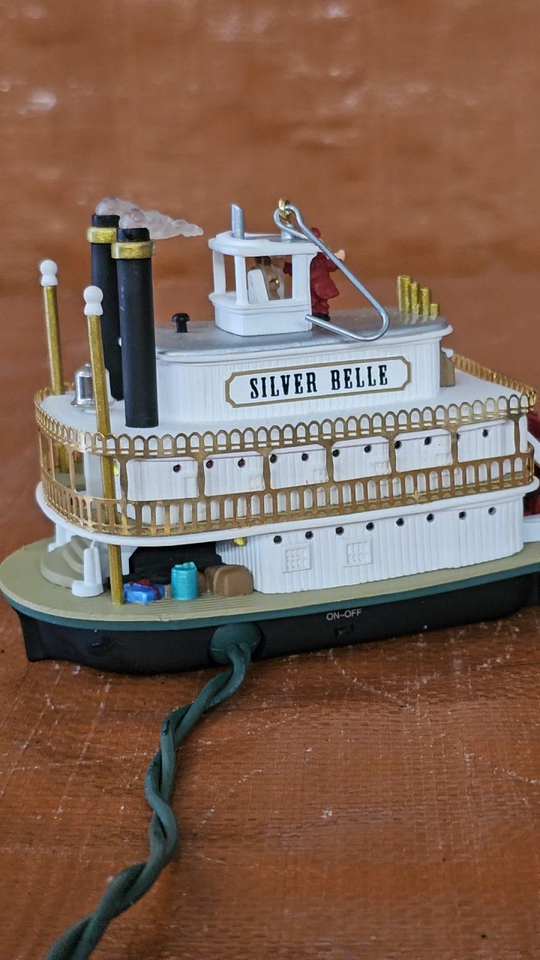 Hallmark Ornament Santa's Showboat 1997 Magic Special Edition Light ...