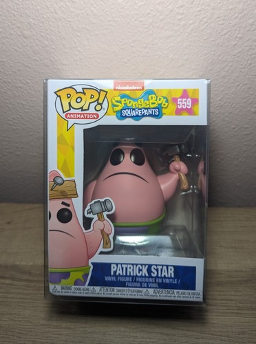 PATRICK STAR (HANDYMAN W/HAMMER) - SPONGEBOB - #559 - FUNKO POP! With ...