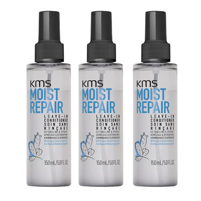KMS MOIST REPAIR LEAVE IN CONDITIONER 150 ML X 3 MOISTREPAIR | eBay ...