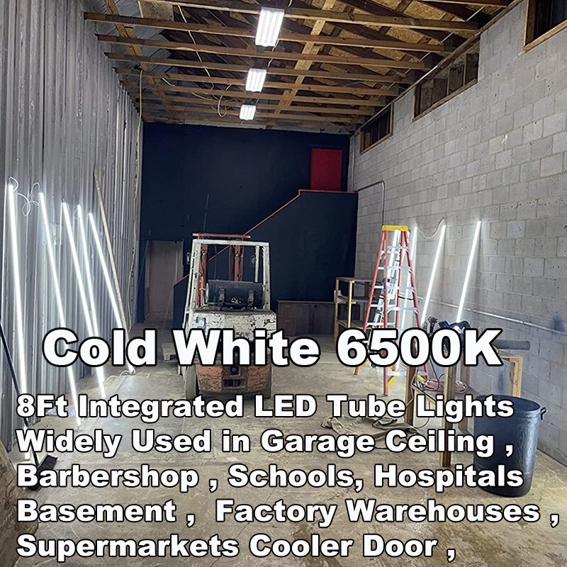 12 Pack 144W 8FT Led Shop Lights Fixtures 8 Foot Led Tube Light 8 ...