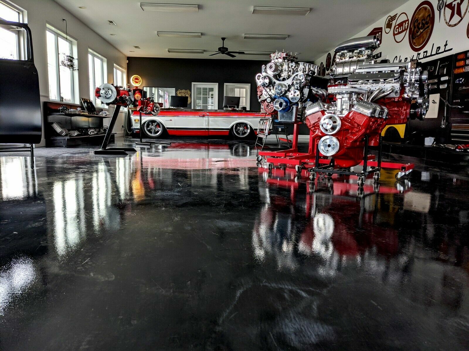 71-72 Chevy C10 Truck LH/RH CHEYENNE C/20 Fender Emblems Pair 67 Super ...