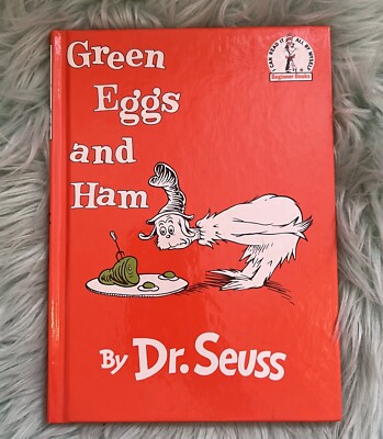 Green Eggs And Ham Book Hardcover By Dr Suess Beginner Reader Rhyming ...