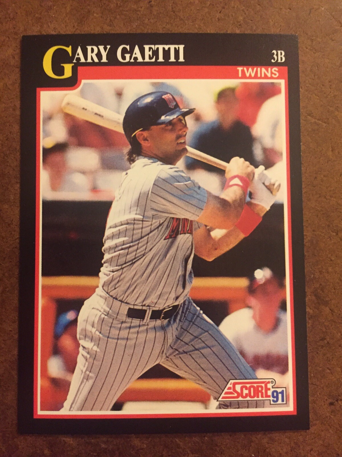Gary Gaetti 325 Score 1991 MLB Baseball Trading Card | eBay