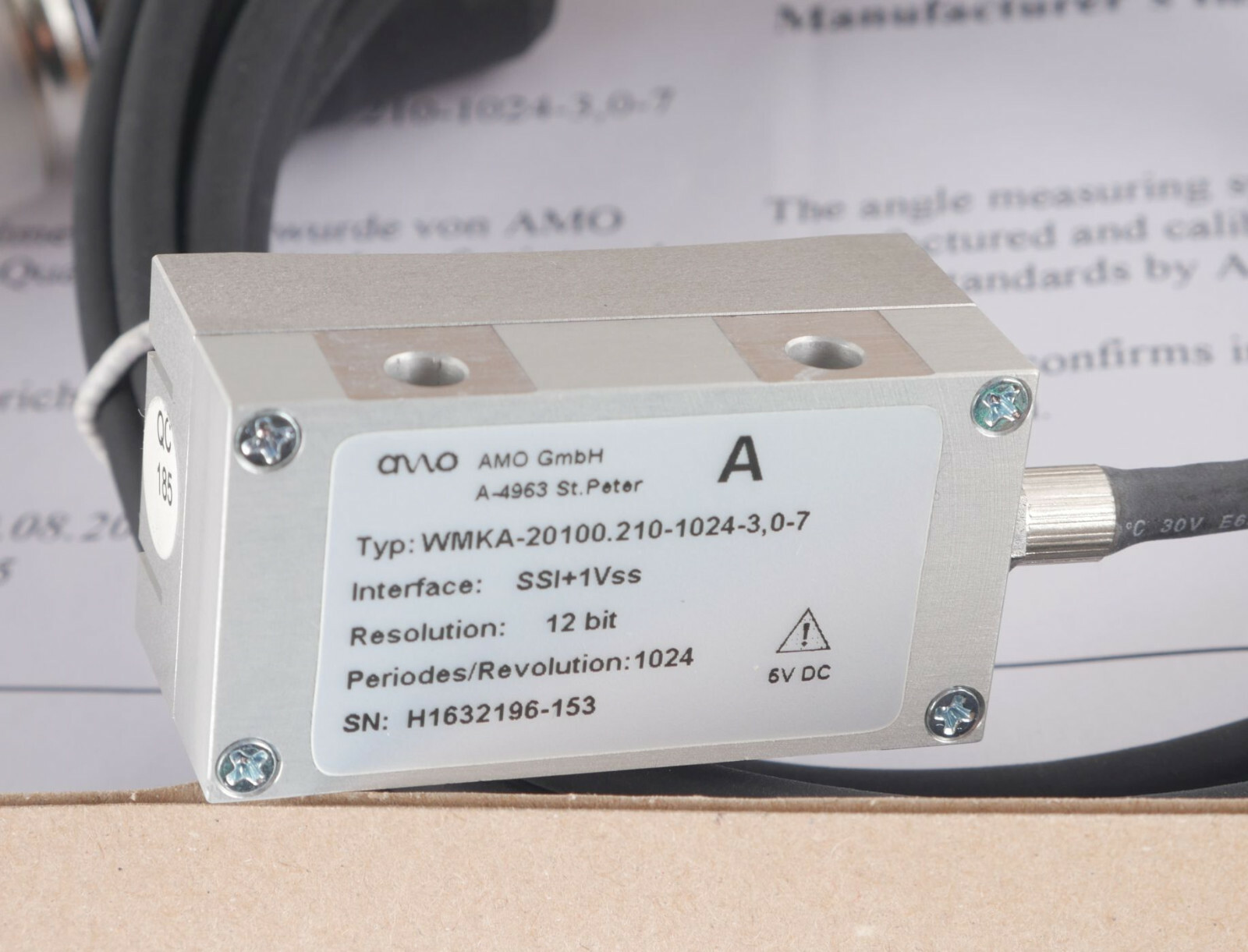 AMO R-800087-03.31 WMKA-20100.210-1024-3.0-7 ! NEW ! | eBay