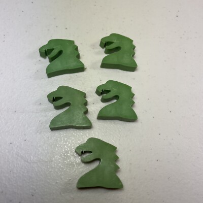 1985 Parker Brothers Survive Replacement Sea Serpent Tokens set of 5 | eBay