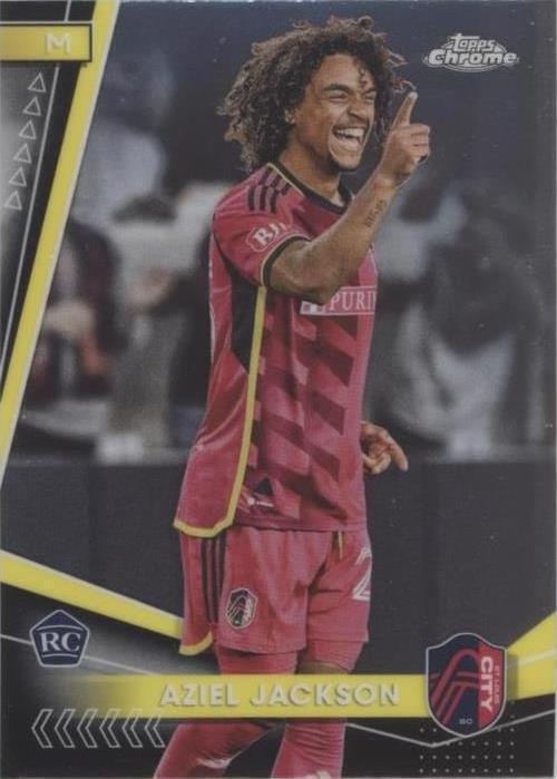2024 Topps Chrome Mls - Aziel Jackson #190 (RC) for sale online | eBay
