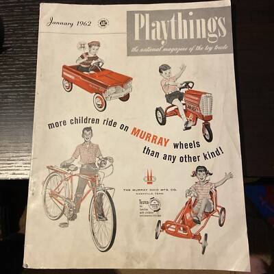 Vintage Playthings Magazine - January 1962 - Very Good Condition | eBay