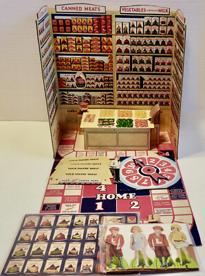 Seldom Seen 1929 Vintage LIBBY’S GROCERY STORE GAME/PLAYSET Advertising ...