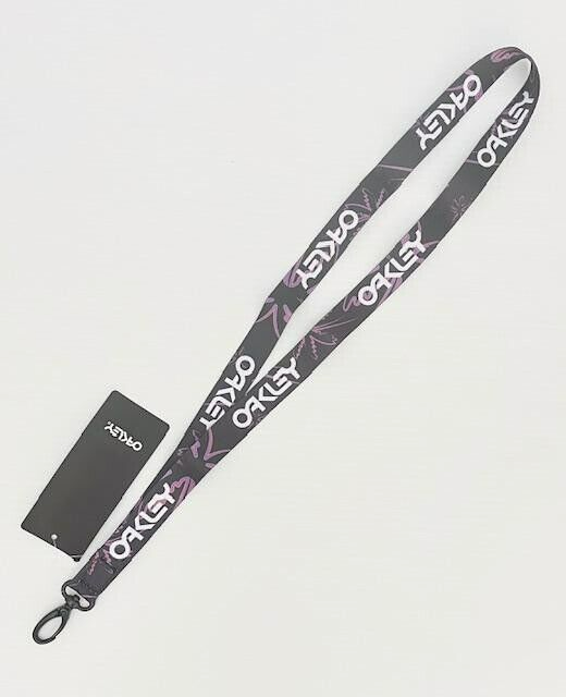 OAKLEY NWT B1B Crazy Wanderlust Lanyard Key Chain ID Document Holder ...