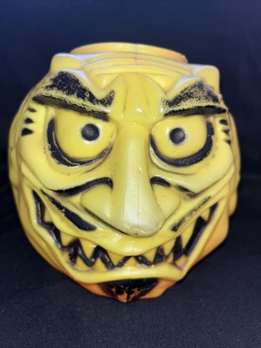 Vintage Topstone Halloween Candy Bucket Devil Monster Vampire Creepy ...