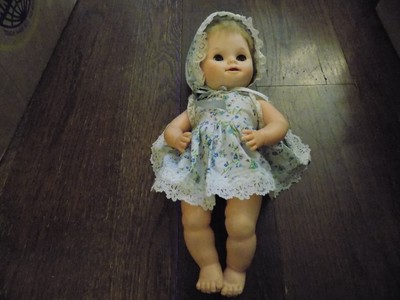 18” Big BABY MAGIC DOLL DELUXE READING DOLL 1960’s Mouth Moves When You ...