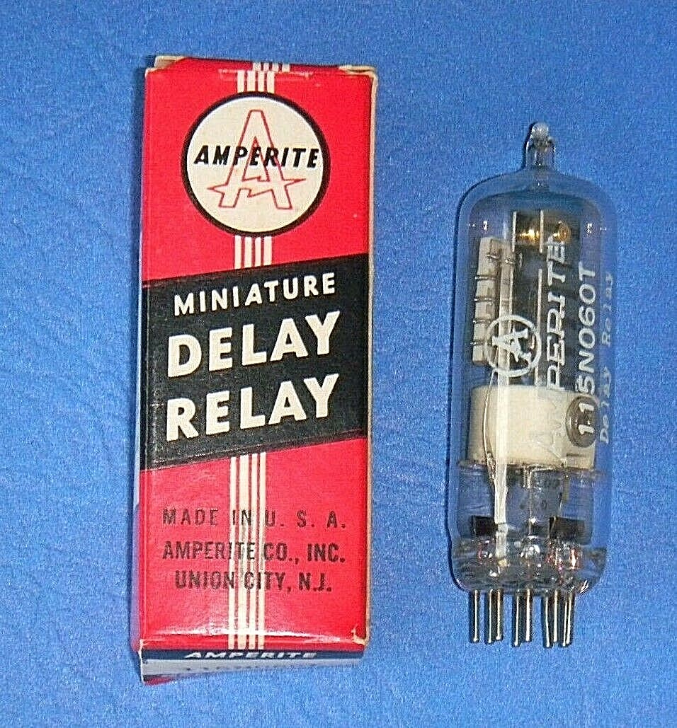 Amperite 115N060T Delay Relay -9 Pin Miniature Time Delay SPST 3A 115V ...